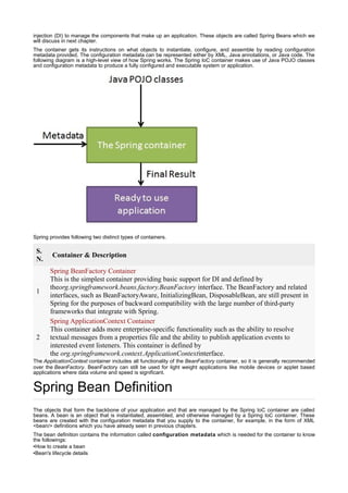 Spring framework | ODT