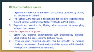 Spring framework Introduction | PPT