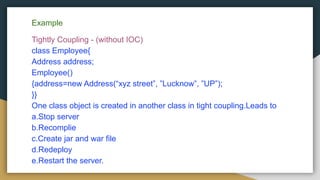 Spring framework Introduction | PPT