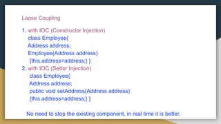 Spring framework Introduction | PPT