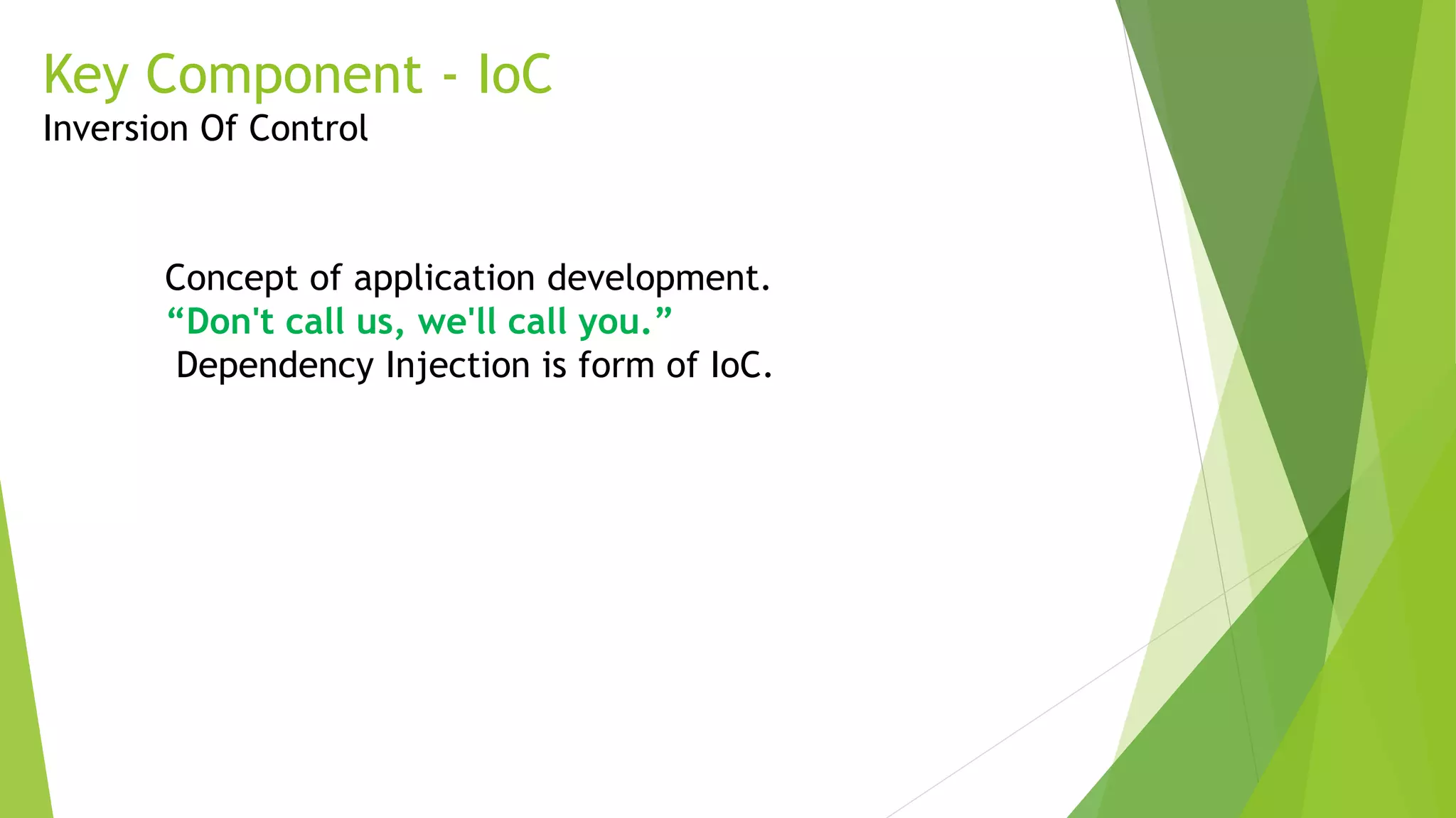 Introduction To Spring Framework Ppt