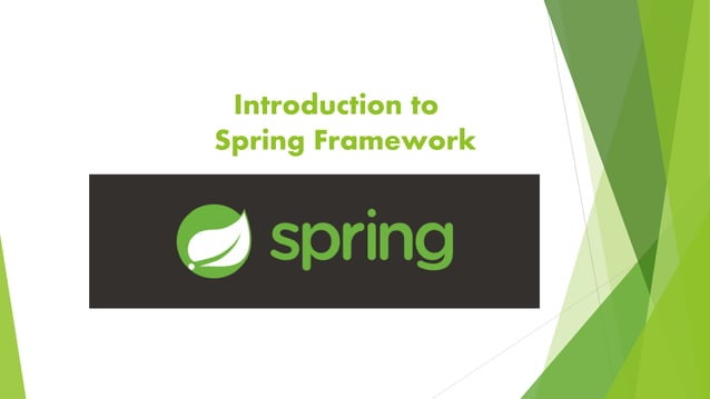 Introduction to Spring Framework | PPTX