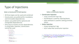 Spring Framework Presantation Part 1-Core | PPT