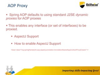 Spring framework part 2 | PPT