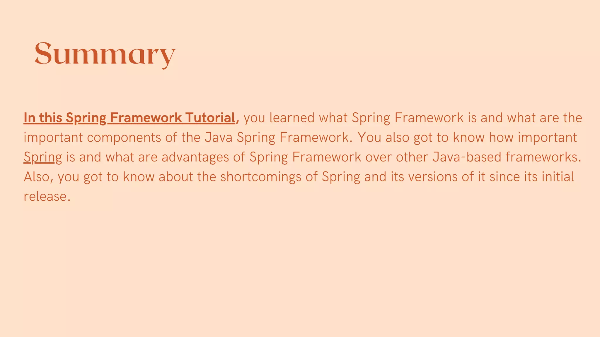 Spring Framework Tutorial For Beginnerspdf 4410