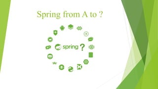 Spring from a to Z | PPT
