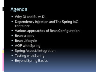 Spring fundamentals | PPTX