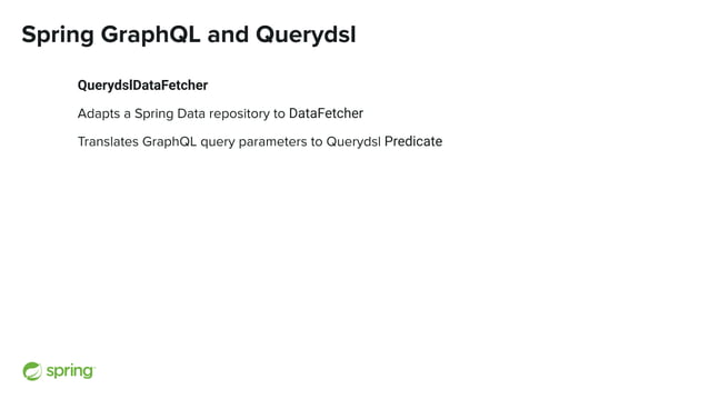 Spring GraphQL | PPT