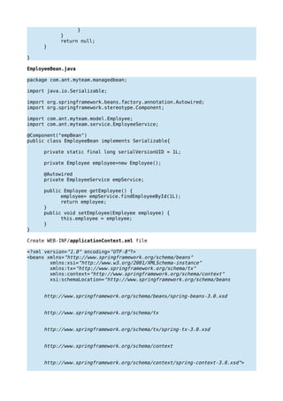 Spring hibernate jsf_primefaces_intergration | PDF | Web Development ...