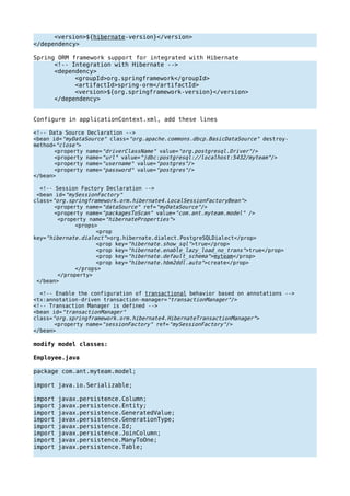 Spring hibernate jsf_primefaces_intergration | PDF | Web Development | Internet