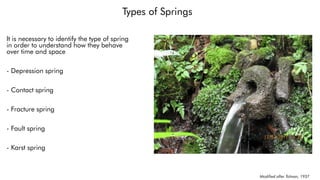 Spring hydrogeology and its classification | PDF