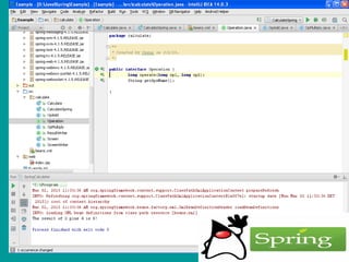 Spring in java | PPT