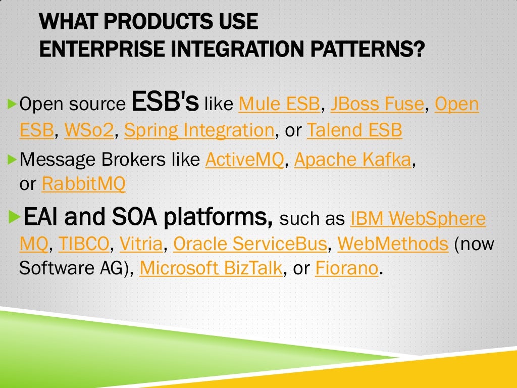 Enterprise Integration Patterns with Spring integration!