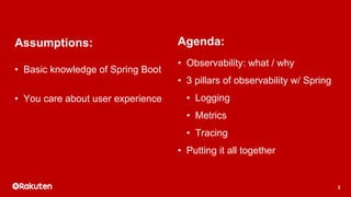 Observability with Spring-based distributed systems | PPT