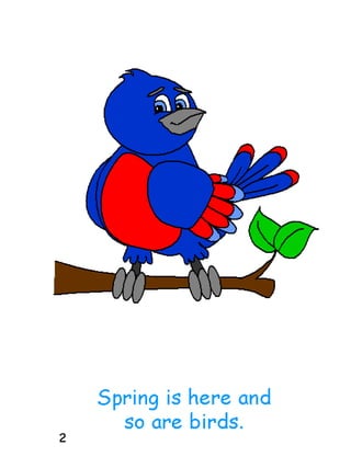 Spring is here book | PPTX | Books and Literature