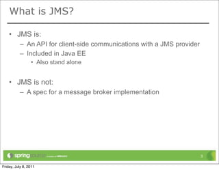 Enterprise Messaging With Spring JMS | PDF | Web Development | Internet