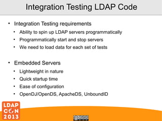 LDAP Development Using Spring LDAP | PPT