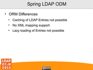 LDAP Development Using Spring LDAP | PPT
