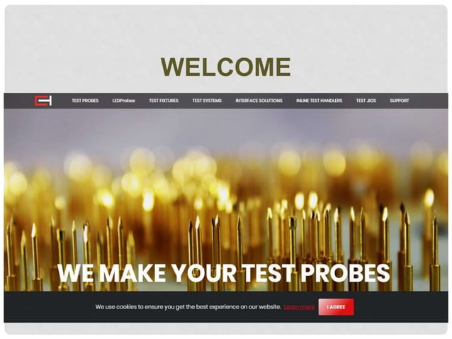 Spring loaded test probes | PPTX