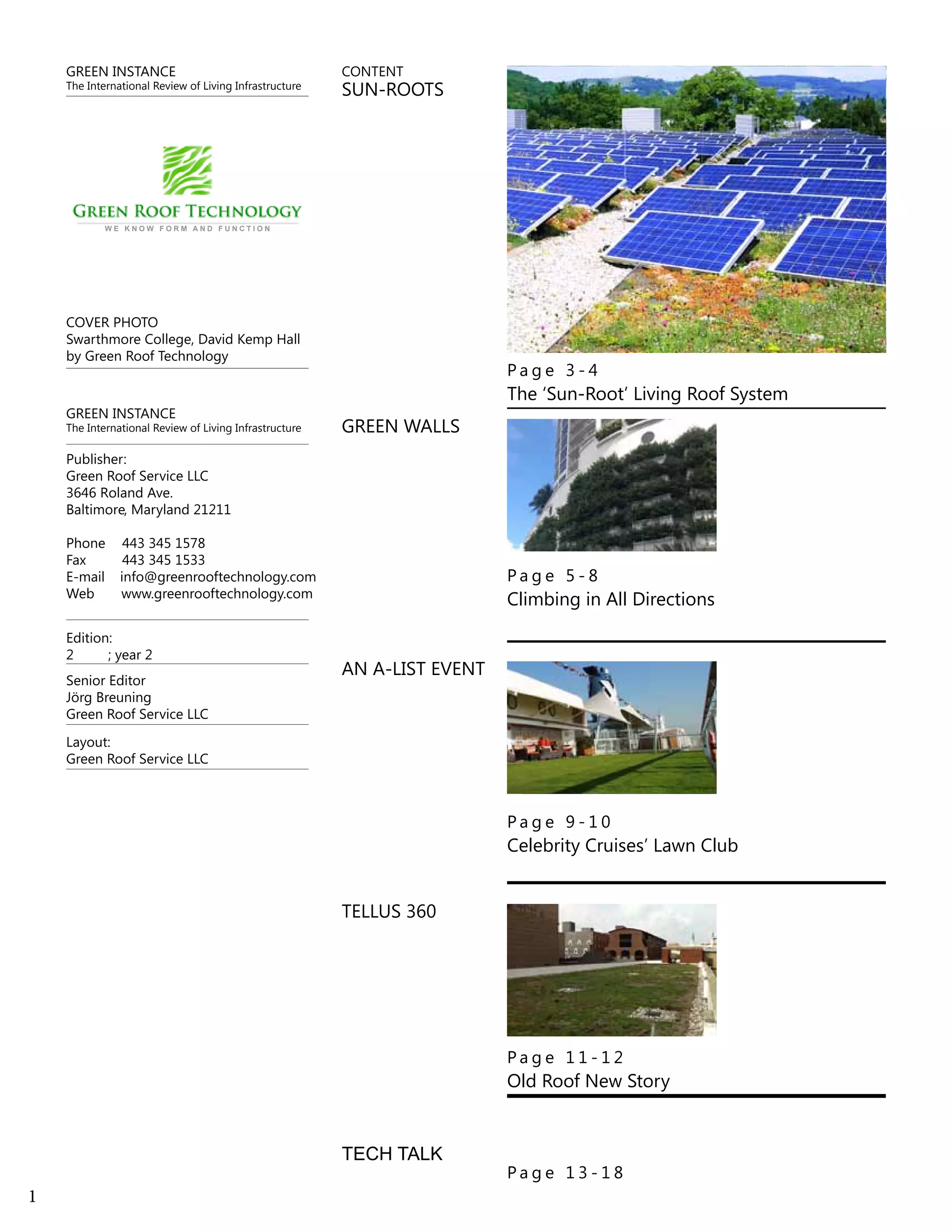 Green Roof Technology Spring Magazine | PDF | Home Improvement | Home ...
