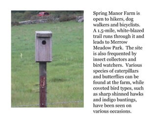 UConn’s Spring Manor Farm offers seven benefits for university | PPT ...