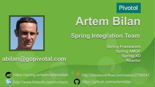 Spring & messaging | PPTX | Cloud Computing | Internet