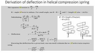 SPRING Design & Design parameters details | PDF