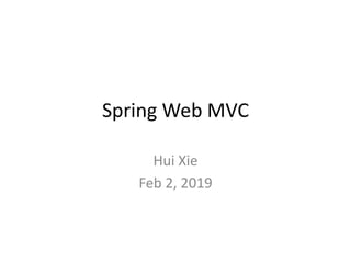 Spring mvc | PPT