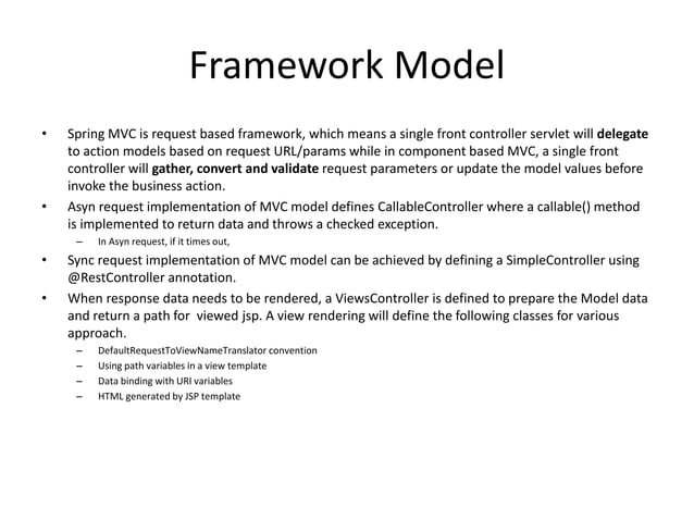 Spring Mvc Ppt 1994