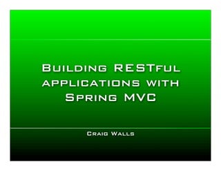 Spring Mvc Rest | PPT