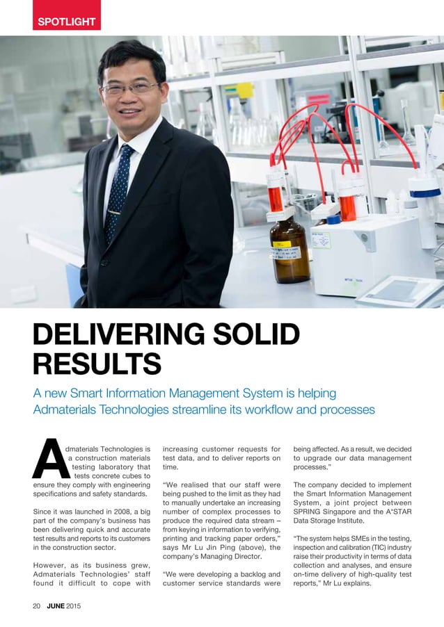 DELIVERING SOLID RESULTS - ADMATERIALS TECHNOLOGIES | PDF