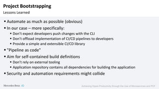 Achieving Hyper-Productivity Through the Use of Microservices and PCF | PPTX