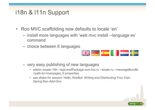 Next Generation Spring MVC with Spring Roo | PPT