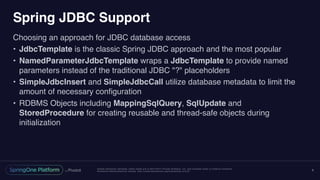 JDBC, What Is It Good For? | PPT