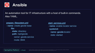Building Data Environments for Production Microservices with Geode | PPTX