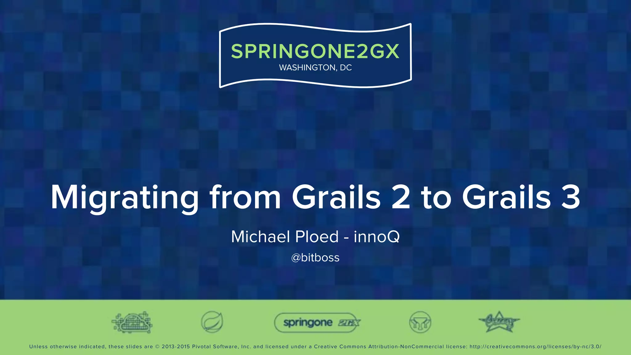 Migrating from Grails 2 to Grails 3 | PPT