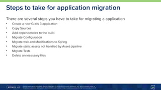 Migrating from Grails 2 to Grails 3 | PPT