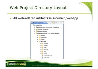 Extreme Web Productivity with Spring Roo | PDF | Web Design and HTML | Internet