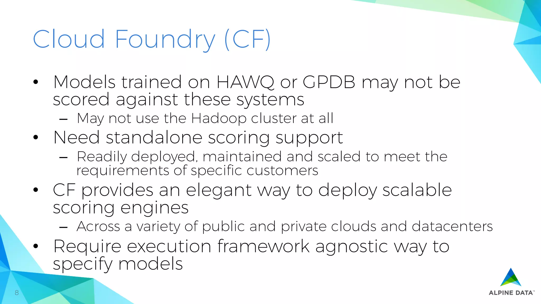 Operationalizing Data Science using Cloud Foundry | PPT | Free Download