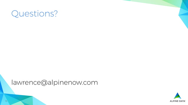 Operationalizing Data Science using Cloud Foundry | PPT