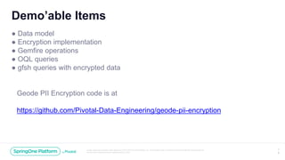 Implementing PII Encryption with PDX Serialization | PPT