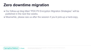 Implementing PII Encryption with PDX Serialization | PPT