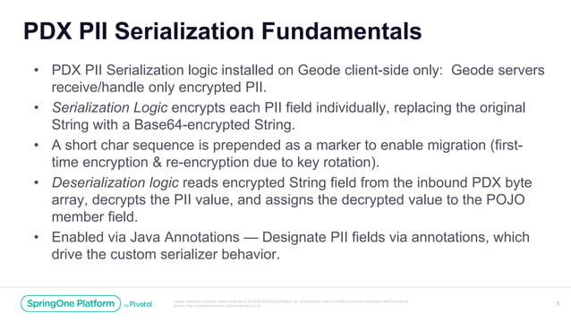 Implementing PII Encryption with PDX Serialization | PPT