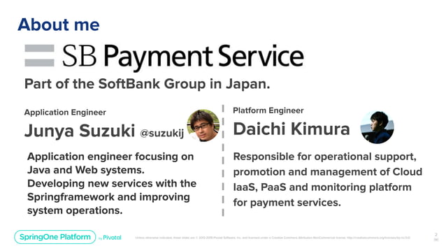 SpringOne Platform 2019 | PPT