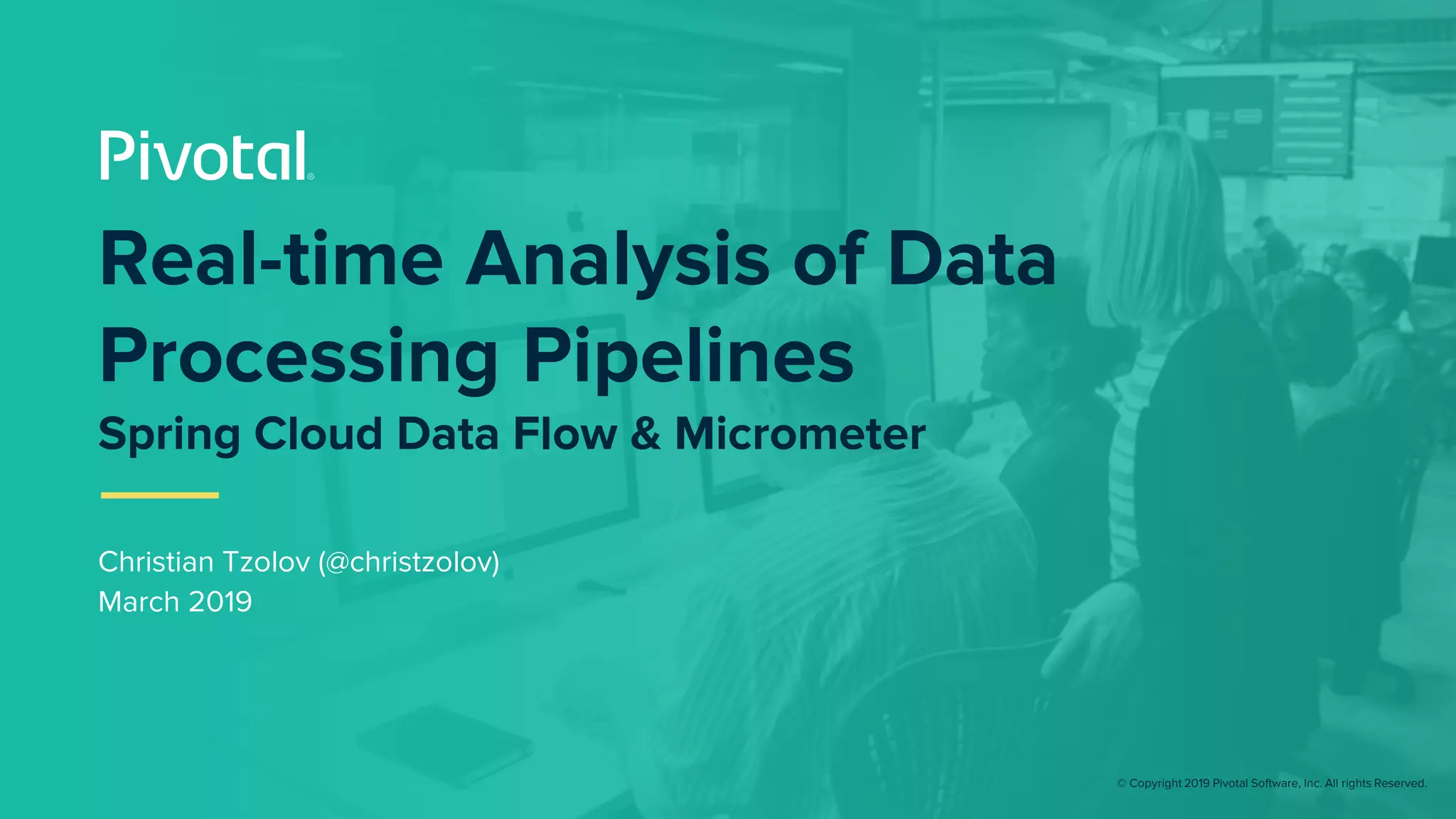 Real Time Analysis Of Data Processing Pipelines With Spring Cloud Data Flow And Micrometer