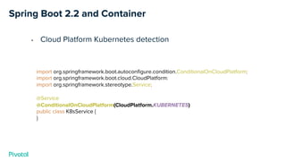 Spring on Kubernetes | PPT