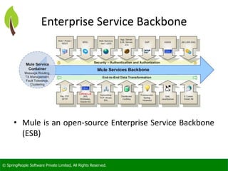SpringPeople Introduction to Mule ESB | PPT