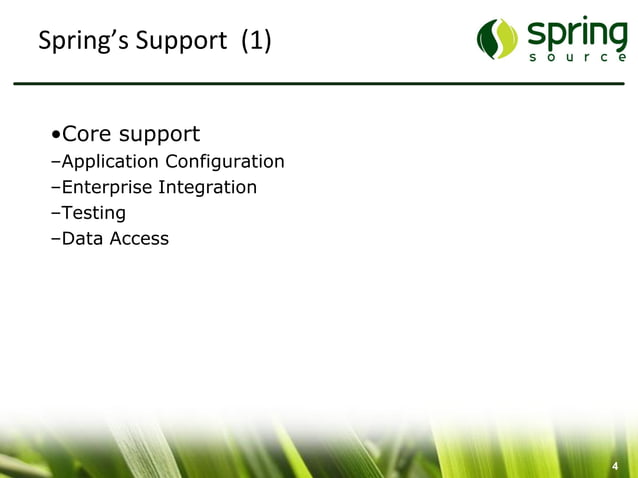 SpringPeople Introduction to Spring Framework | PDF
