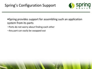 SpringPeople Introduction to Spring Framework | PPT
