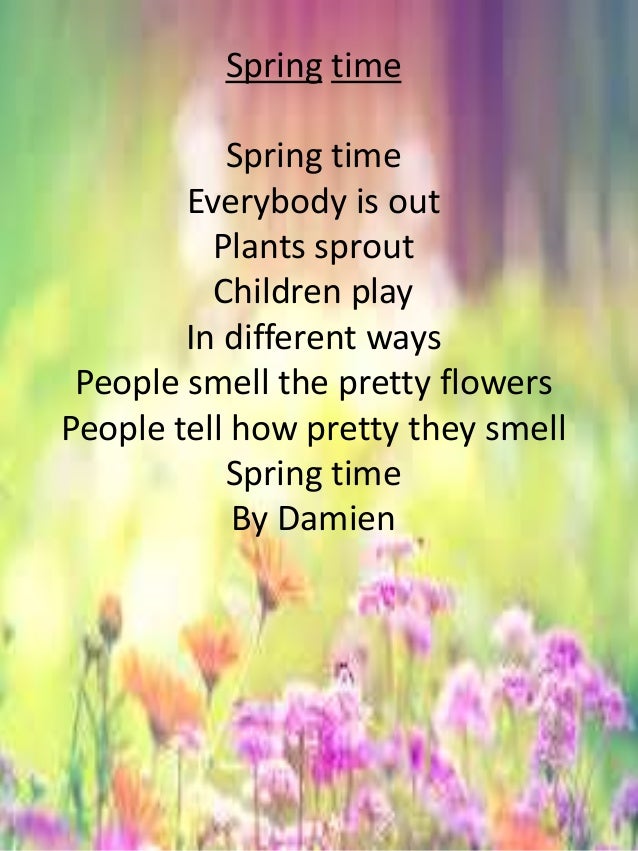 Spring poems